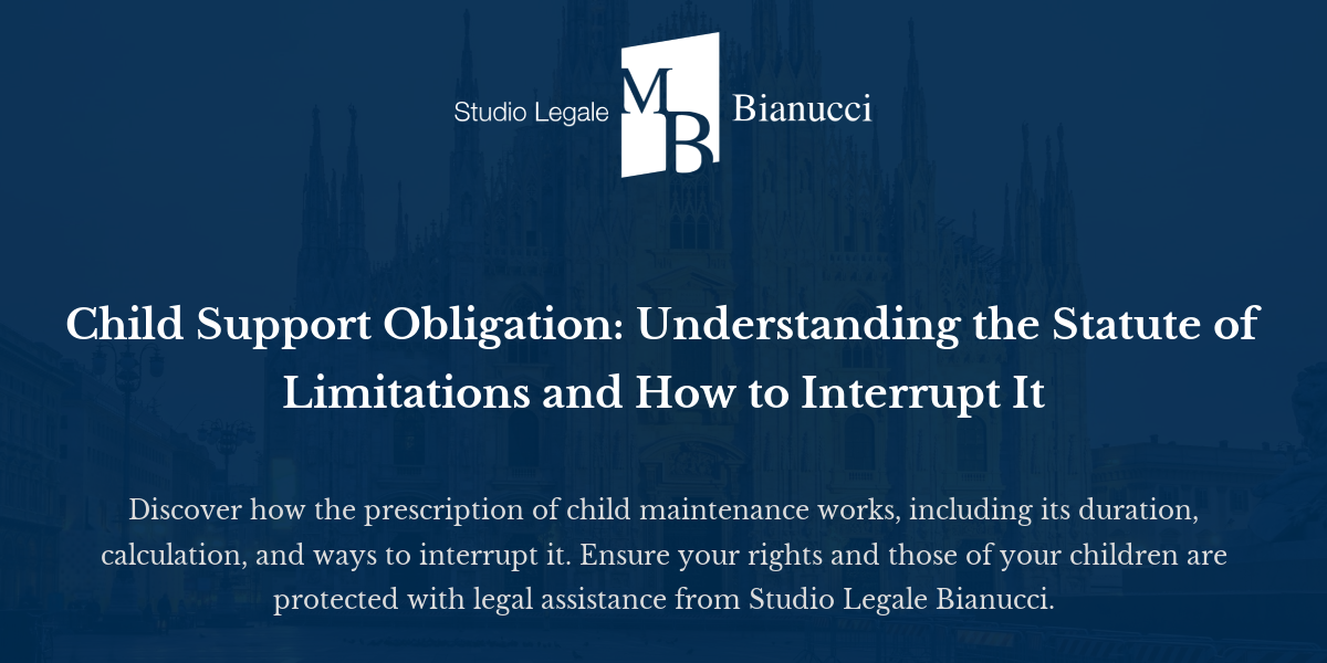 Child Support Obligation: Understanding the Statute of Limitations and ...